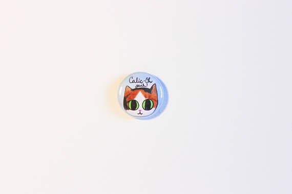 Calico Cat Pin — Cat Culture Market